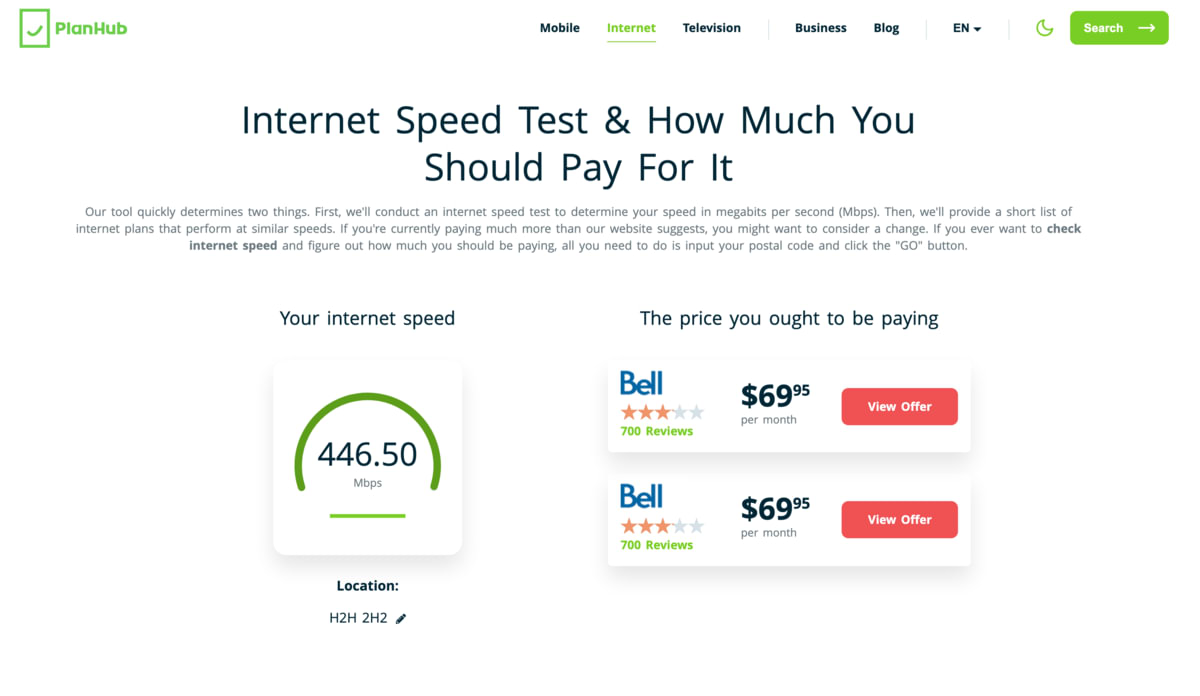 What Is Your Internet Score? | PlanHub Blog & Promotions