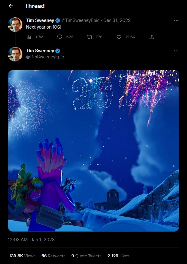 Fortnite's return to iOS in 2023 | PlanHub